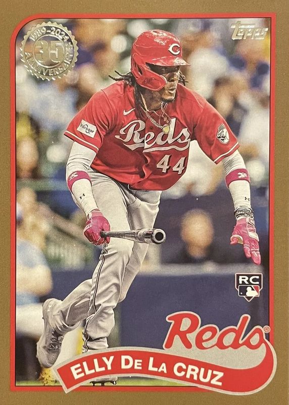 Elly De La Cruz 2024 Topps #89B-69 1989 Topps - Gold /75 (Series 1) Price Guide - Sports Card ...